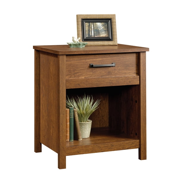Sauder Cannery Bridge Nightstand, Milled Cherry Finish - Walmart.com