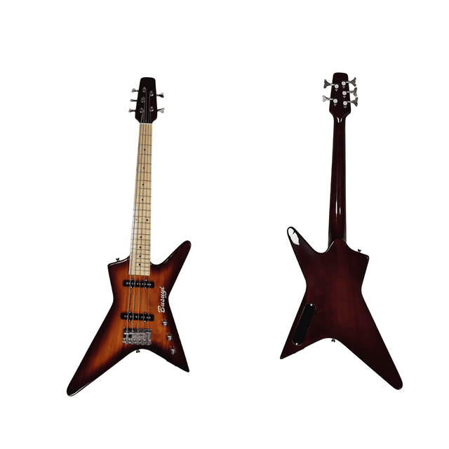 5 String Short Scale Set Neck Bass - Walmart.com