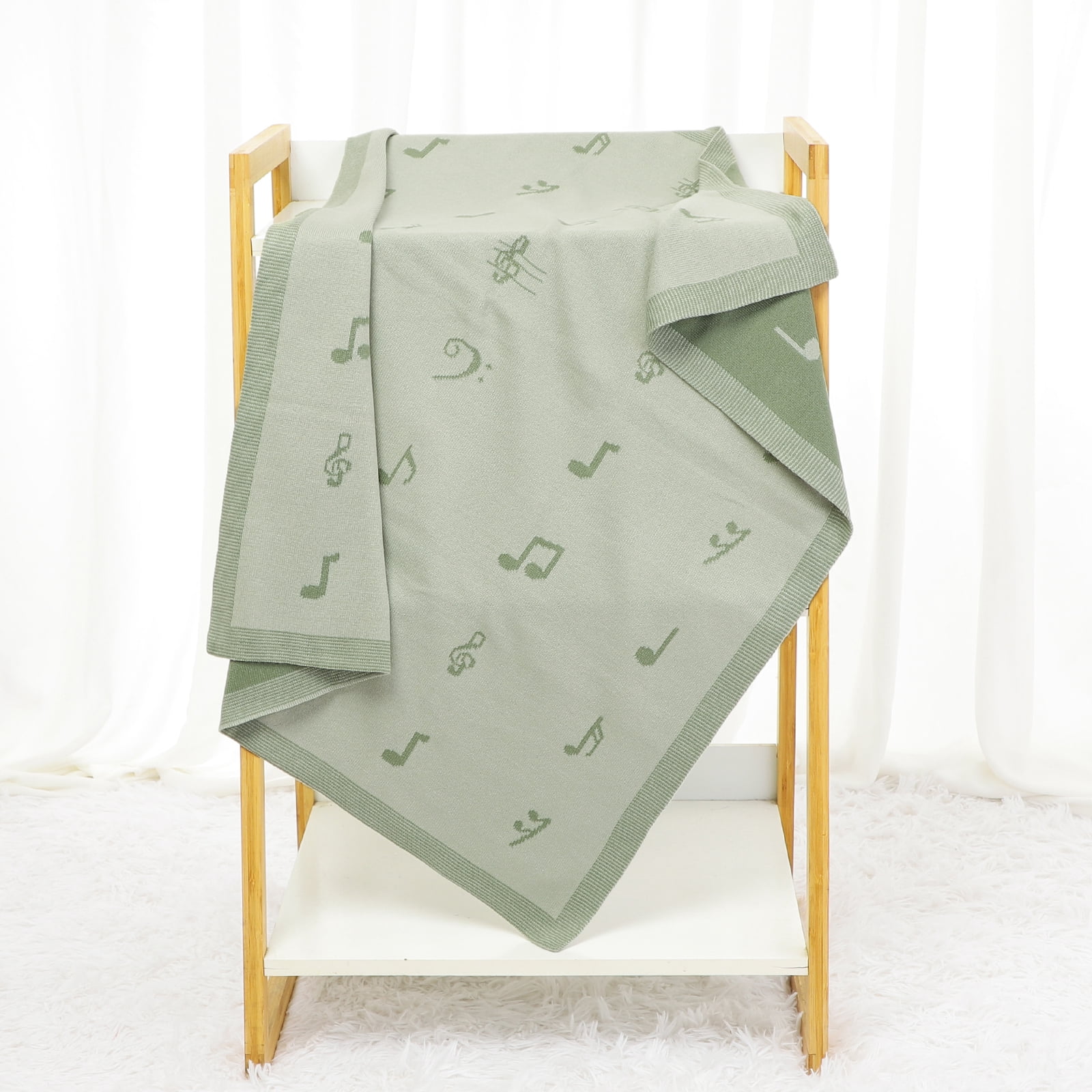 Baby Blanket Knit Children Soft Stroller Swaddling Sleeping Cover Girl ...
