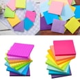 8Pcs Sticky Note Pad 3x3inch Colored Sticky Note /Ruled Pocket Memo Pad ...
