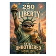 Affixzi Patriotic Otter Wall Art, 250 Years of Liberty Poster, Still ...