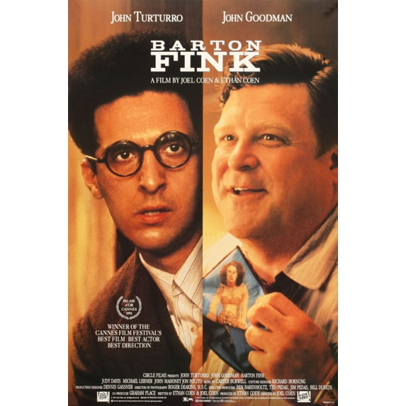 Western Graphic Barton Fink Movie Poster 11inx17in Mini Poster 11x17 ...