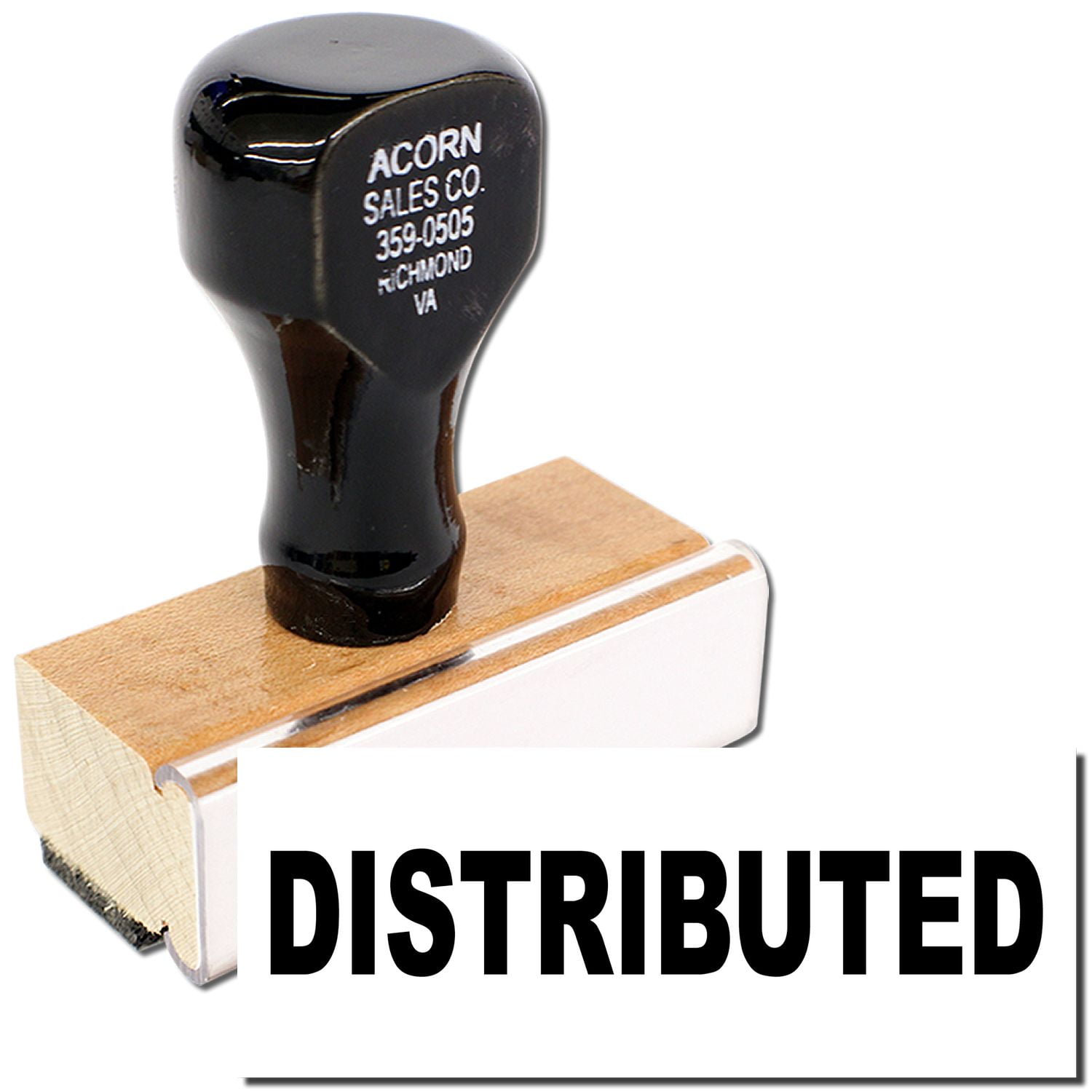 Distributed With Blank Line Rubber Stamp, Wooden Handle Rubber Stamp ...