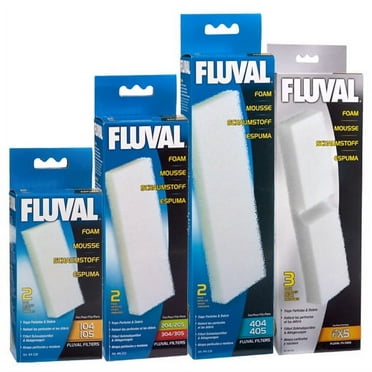 Fluval Filter Foam Block 204/5-304/5 2pk - Walmart.com