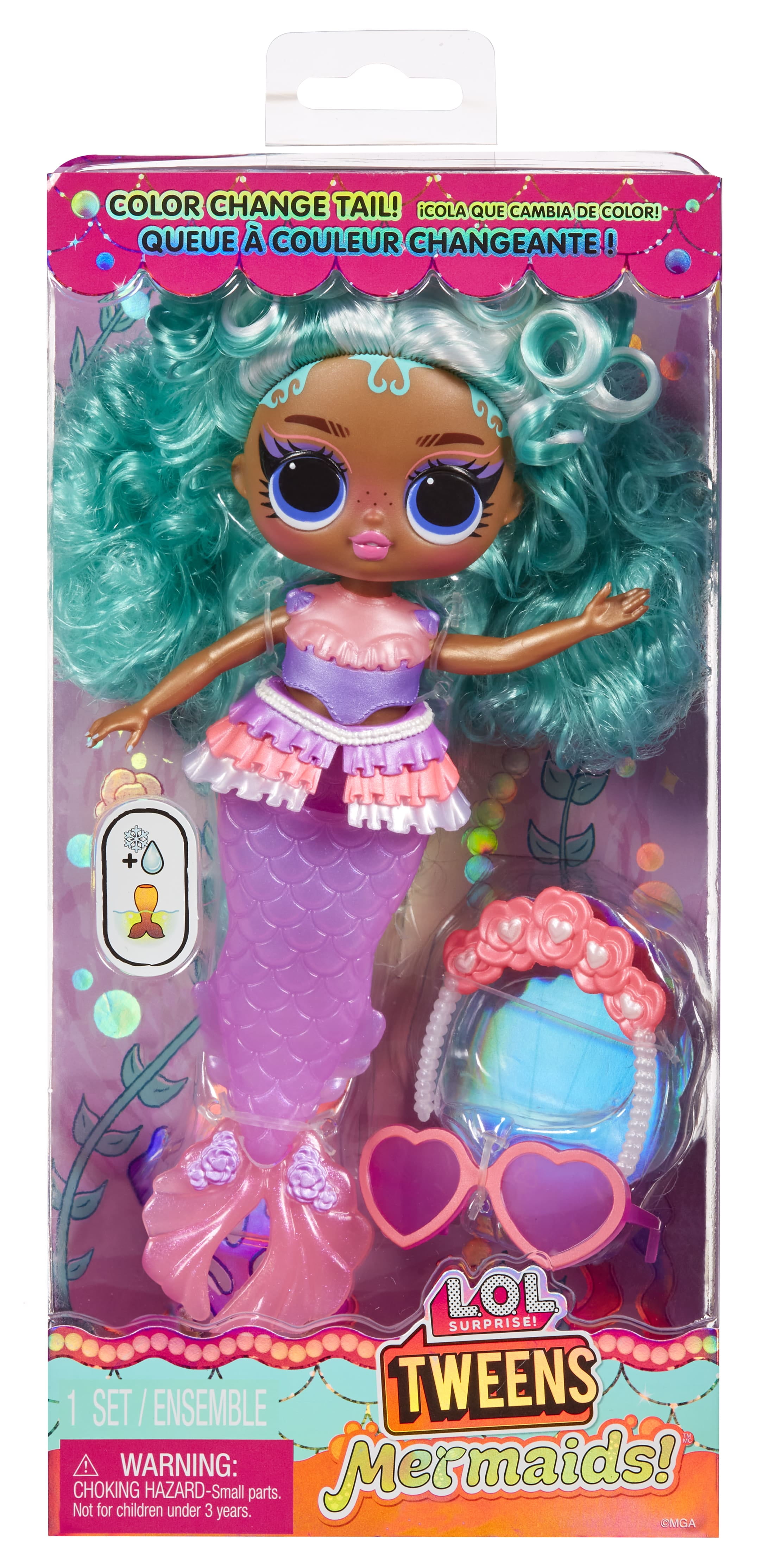 Lol Surprise Doll LOL Surprise Tweens Mermaid Serena Finn Doll - Color ...
