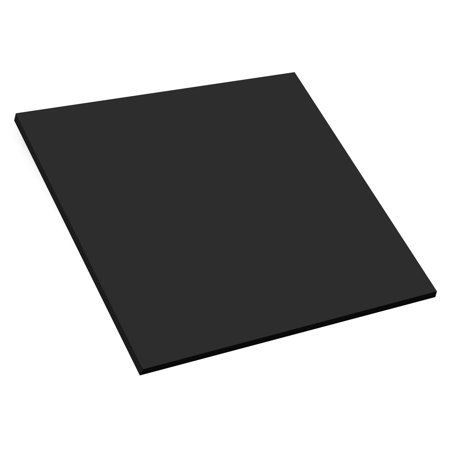 Mega Format Expanded PVc Plastic Sheets - 10 X 10 Rigid Black Sheet for ...