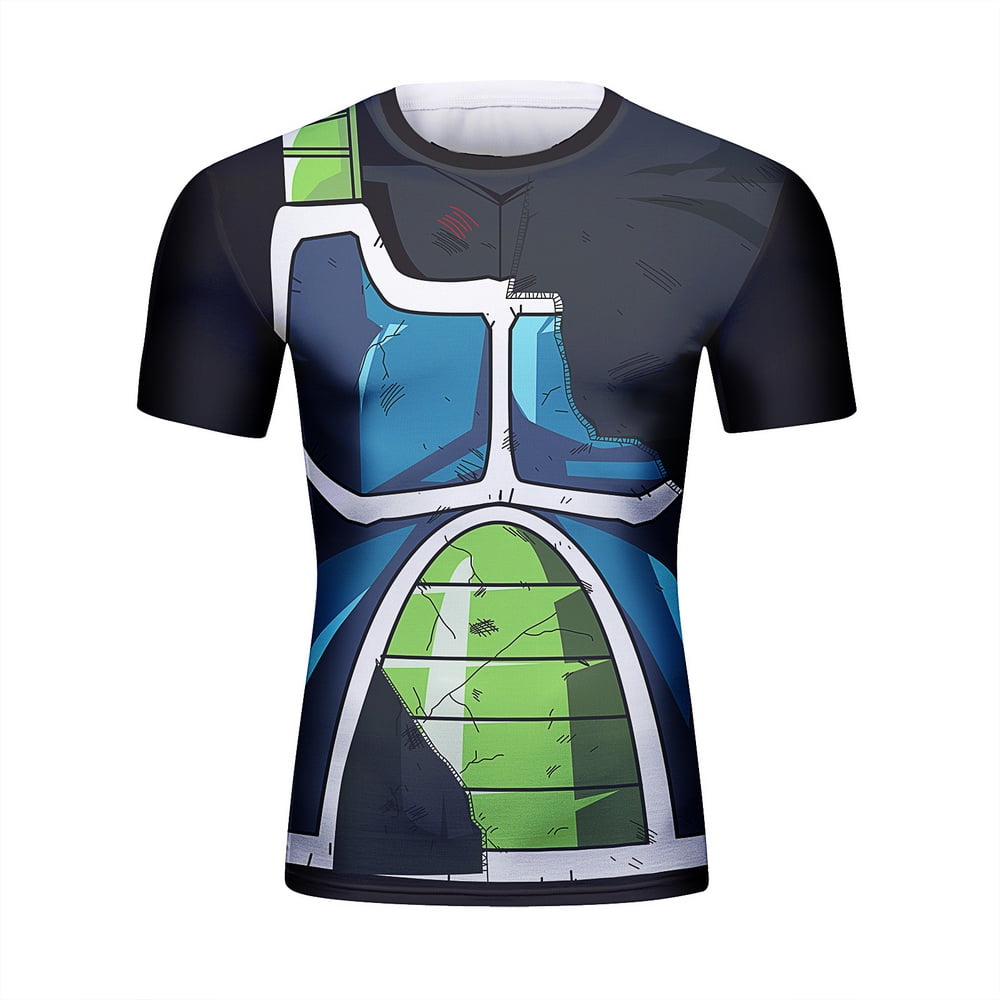 CosFitness Anime Training Shirt, Funny Cosplay 3D Muscle Fitness ...