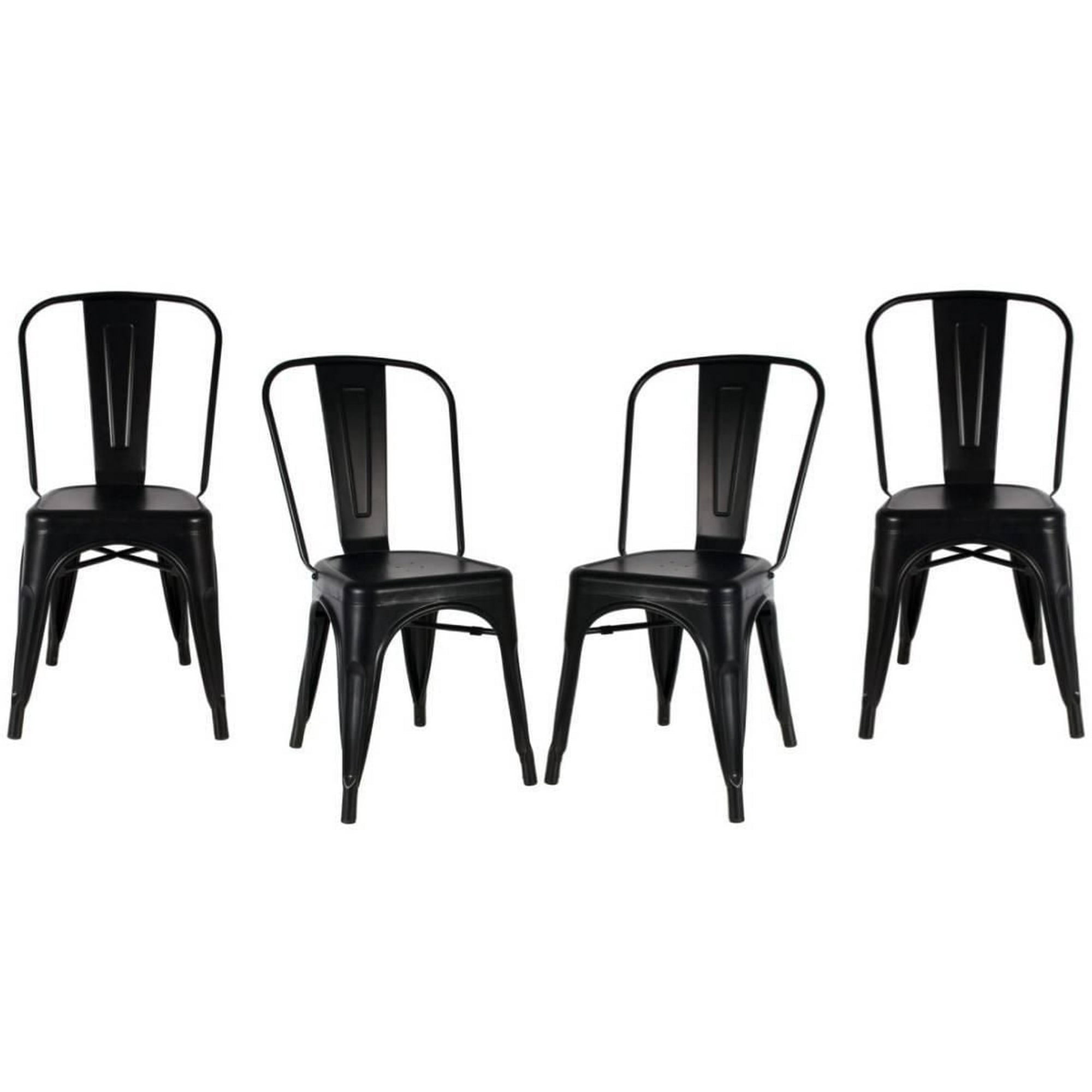 Click here for Plata Décor Import Inc Roch Armless Chair Set Of 4... prices