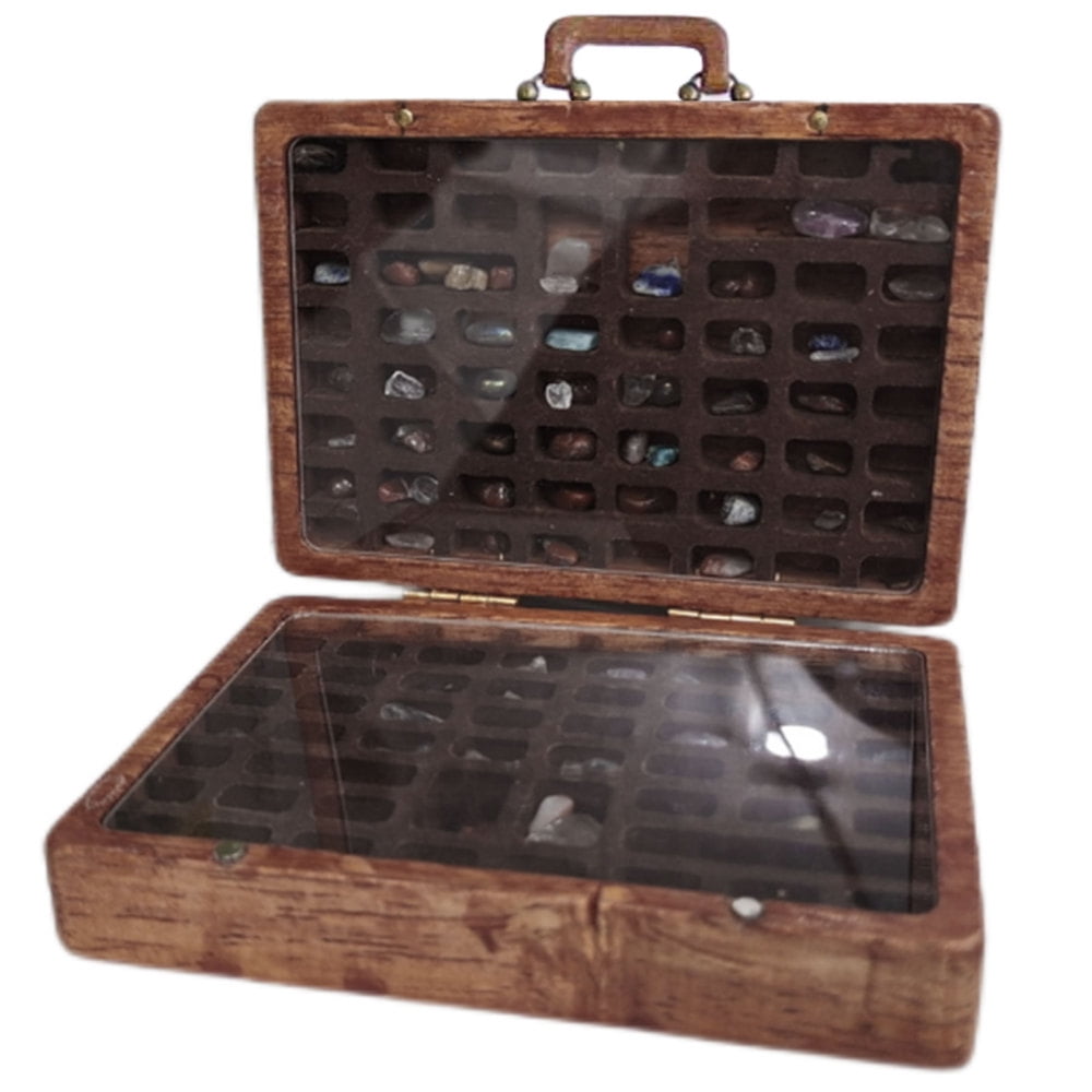 Stone Collection Suitcase Collection Activity Kit with 33 PCS Rock ...