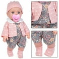 GARENAS 12 inch Realistic Doll Baby Girl Doll with Cute Clothes Hat ... GARENAS 12 inch Realistic Doll Baby Girl Doll with Cute Clothes Hat ...