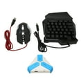 Keyboard Mouse Converter Combo Plug And Play Keypad Mouse Adapter Set