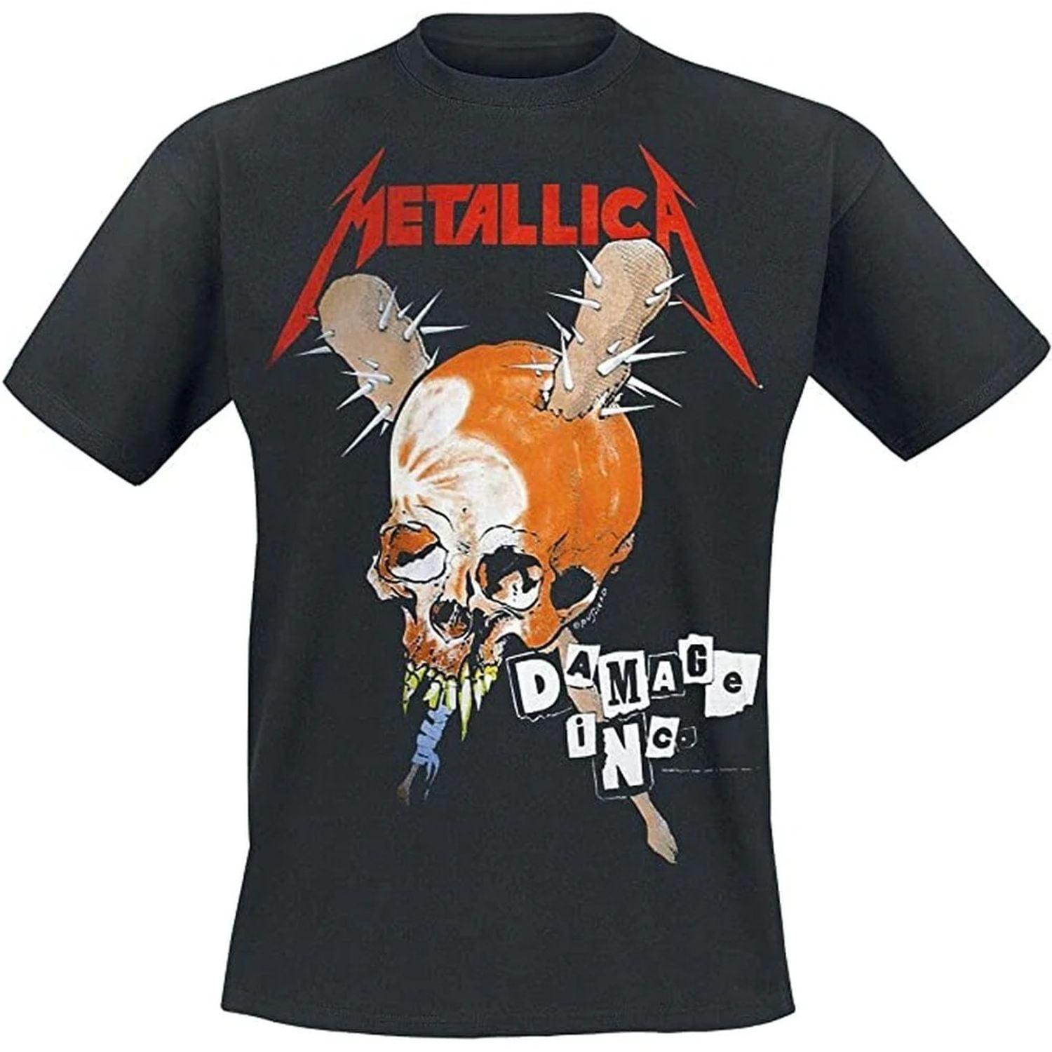 Click here for Metallica Adult Damage Inc Back Print T-Shirt S prices