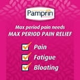 Pamprin Maximum Strength Pain + Energy Menstrual Pain Relief Caplets ...