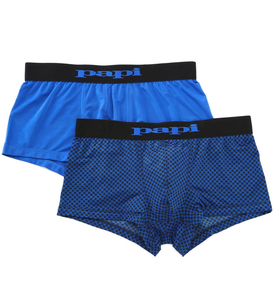 Men's Papi 626173 Microflex Neat Performace Brazilian Trunk - 2 Pack ...