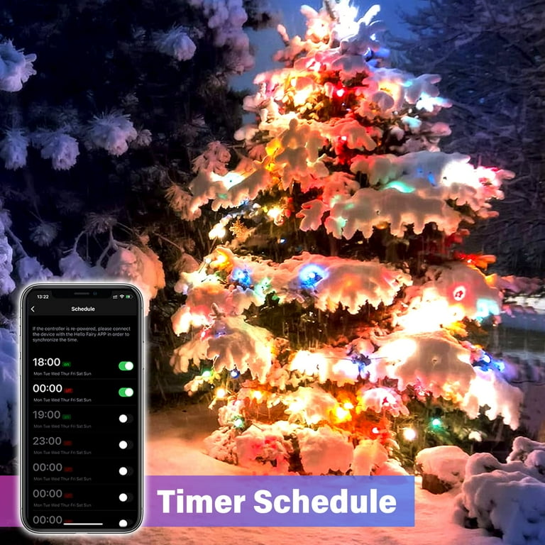 Programmable Led Christmas Tree Lights | Shelly Lighting