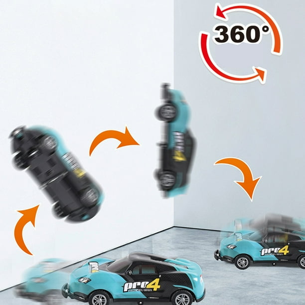 Travelwant 4Packs Metal Pull Back Cars , Ejection Vehicle Flip Crash ...