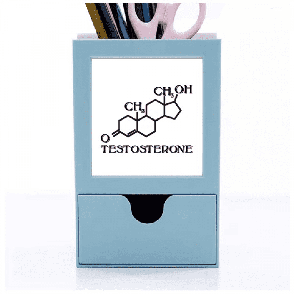 finishing checal structure horm molecules desk supplies organizer pen ...