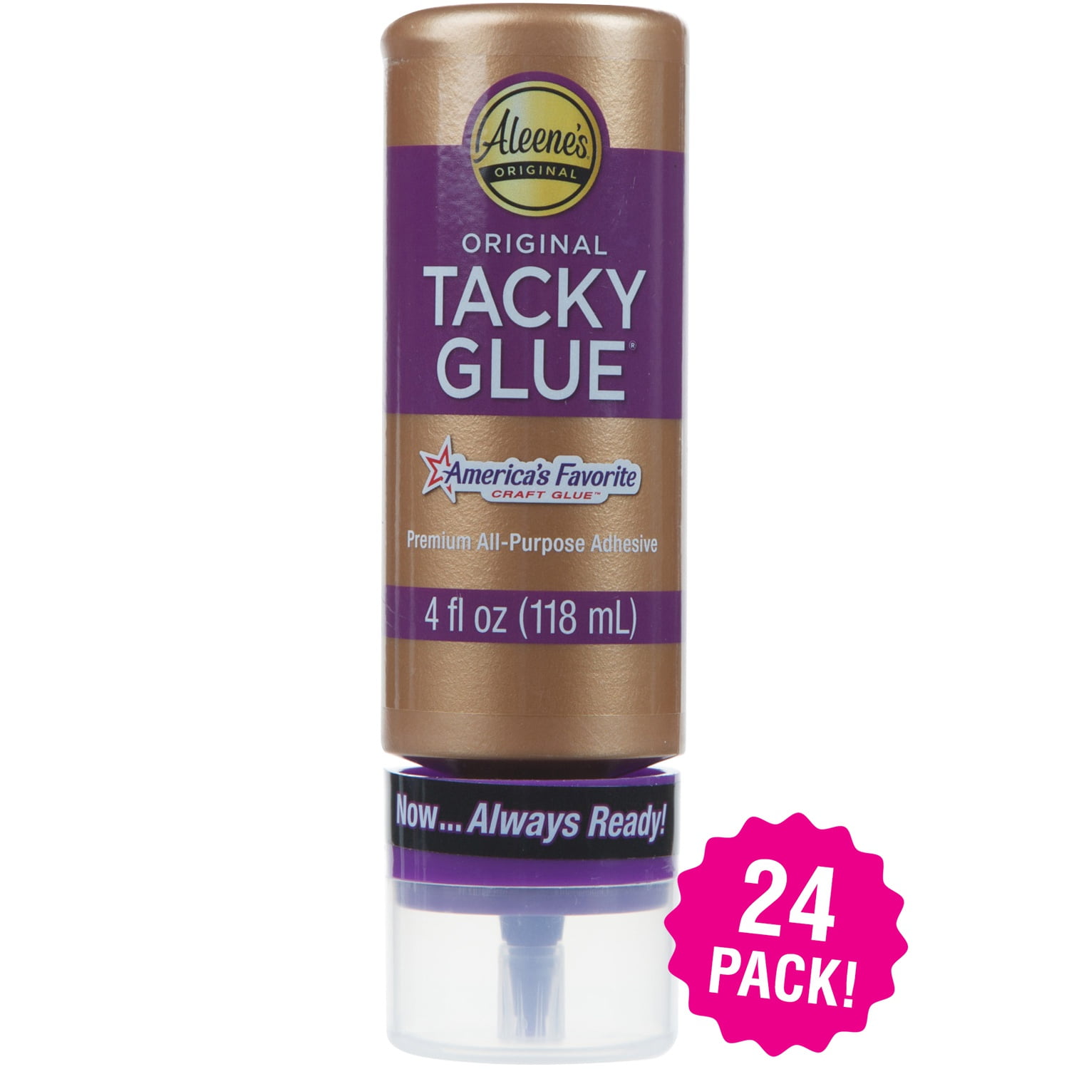 Multipack of 24 - Aleene's Always Ready Original Tacky Glue-4oz ...