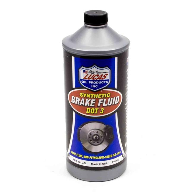 Lucas Oil DOT 3 Brake Fluid Synthetic - 1 qt - Walmart.com