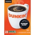 Dunkin Midnight Coffee, Dark Roast, Keurig K-Cup Pods, 22 Count Box ...
