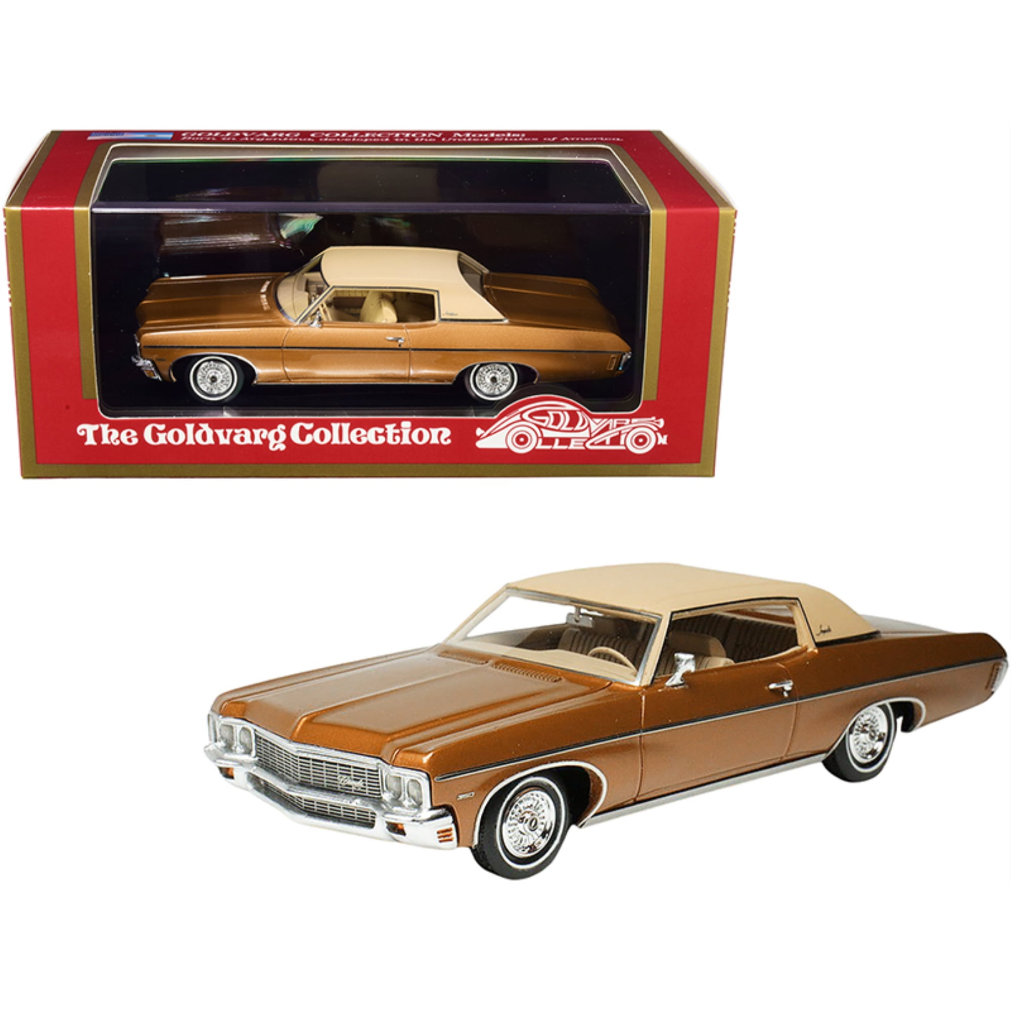 1970 Chevrolet Impala Custom Coupe Caramel Bronze Metallic con Matt Tan ...