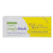 SimplyThick Easy Mix Food & Drink Thickener Unflavored 96 Gram Packet ...