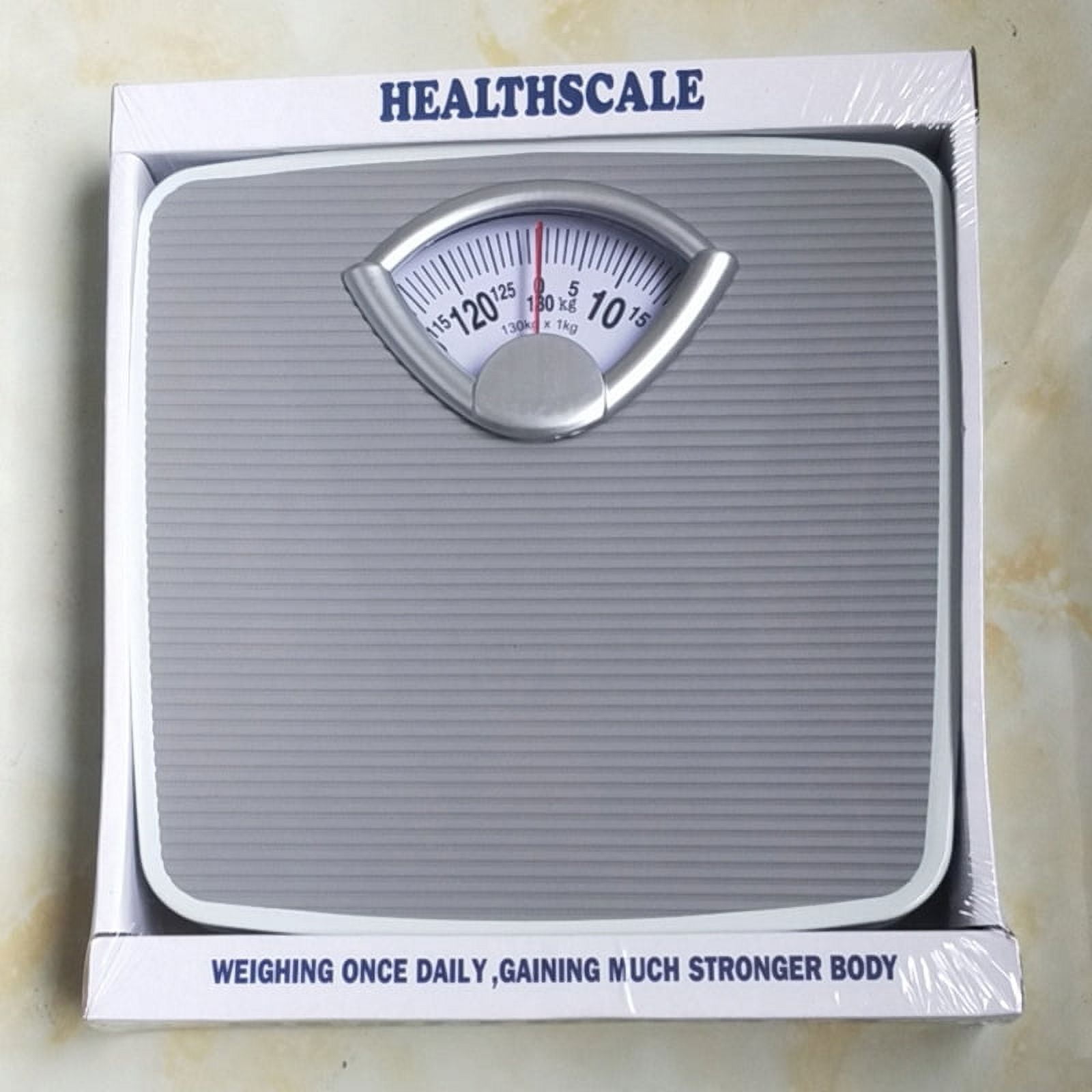 Báscula mecánica de mano humana, báscula de altura de hierro para baño ...