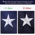 2PK 3'x5' ft American Flag Sewn Stripes Embroidered Stars Brass ...