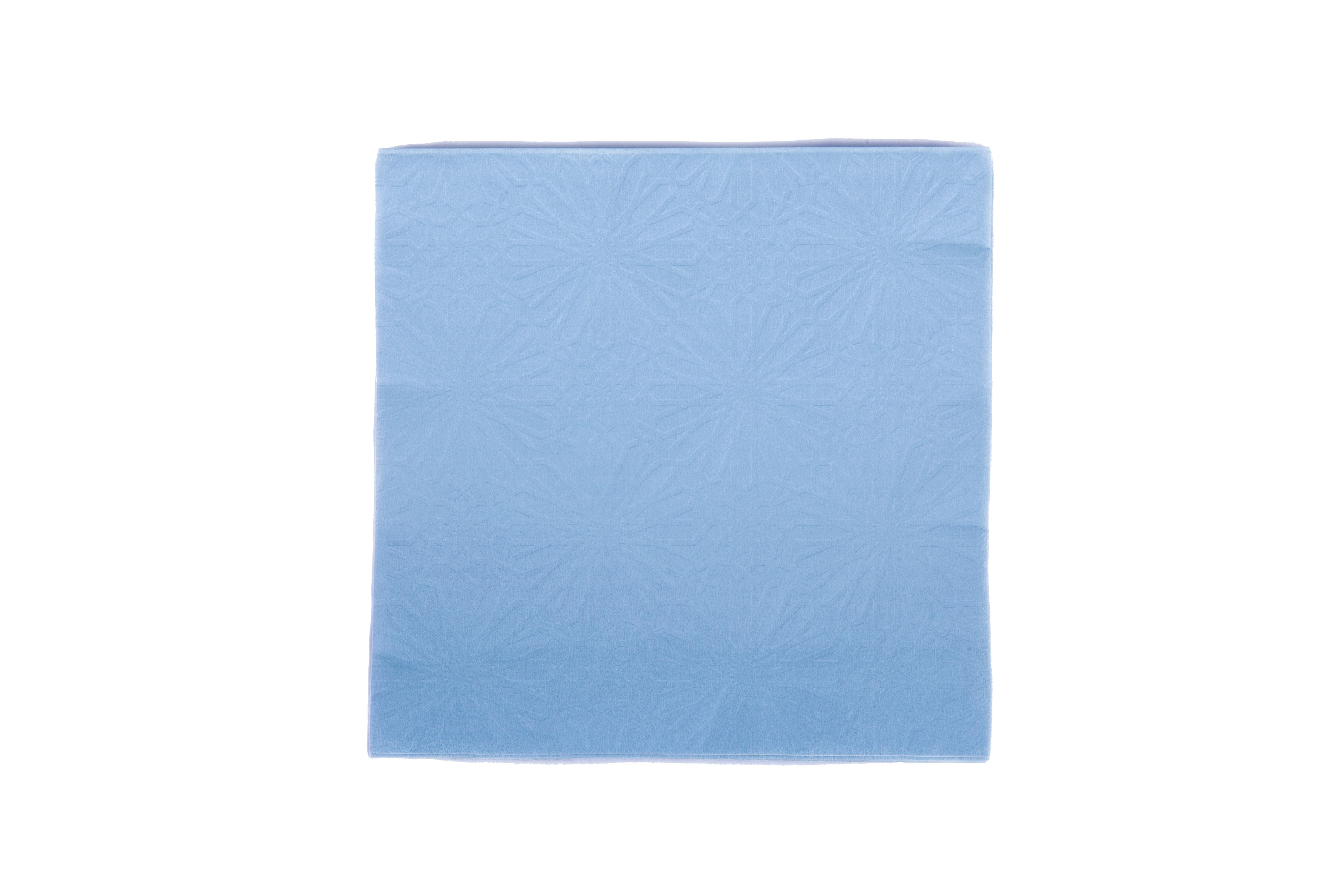 Sky Blue Embossed Dinner Napkins - Walmart.com