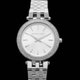 Michael Kors Mini Darci Quartz Silver Dial Stainless Steel Ladies Watch ...