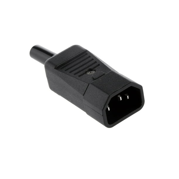 IEC C14 En Línea Toma De Corriente Del Adaptador Del Conector Del ...