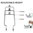 "TWDRTDD Adjustable 8""-10"" Lamp Shade Harps Holder, E26 Light Base ...