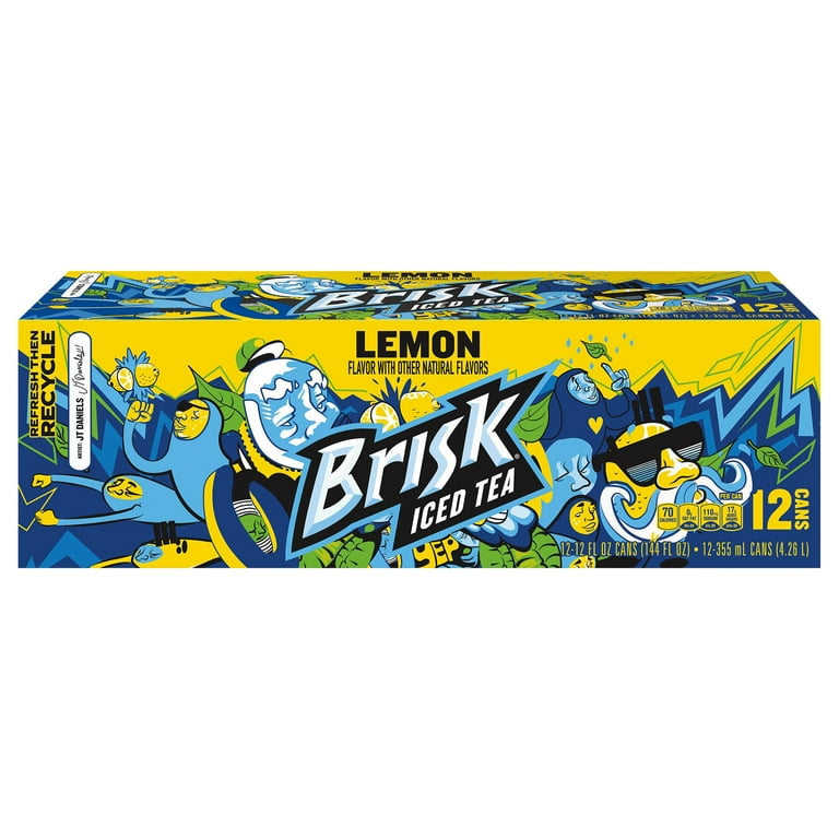 Lemon Iced Tea Brisk