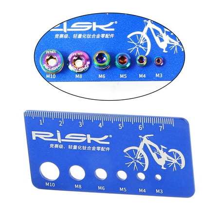 Metric Screw Measuring , Thread Pitch Measure, M3 M5 M6 M8 M10, Size ...