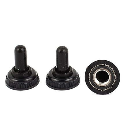 3Pcs 5mm Dia Resistance Rubber Toggle Switch Waterproof Boot Cover Cap ...