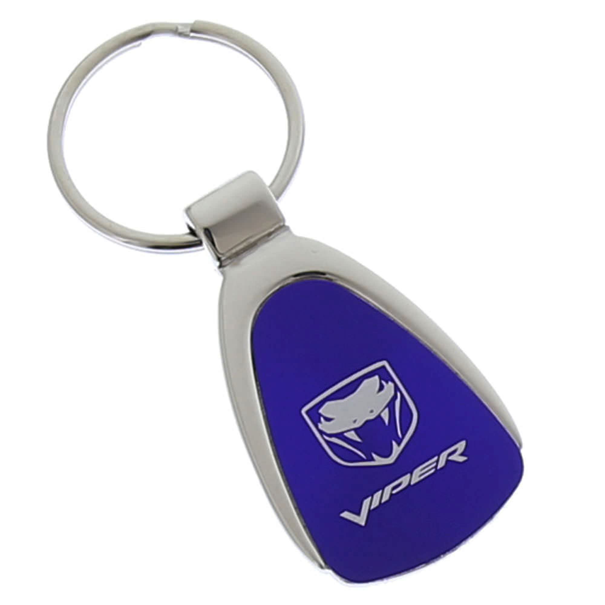 Au-TOMOTIVE GOLD Viper Blue Teardrop Key Fob (Fangs) - Walmart.com