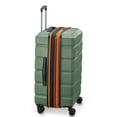 Securitech by Delsey, Citadel 24" Checked Hardside Spinner Luggage ...