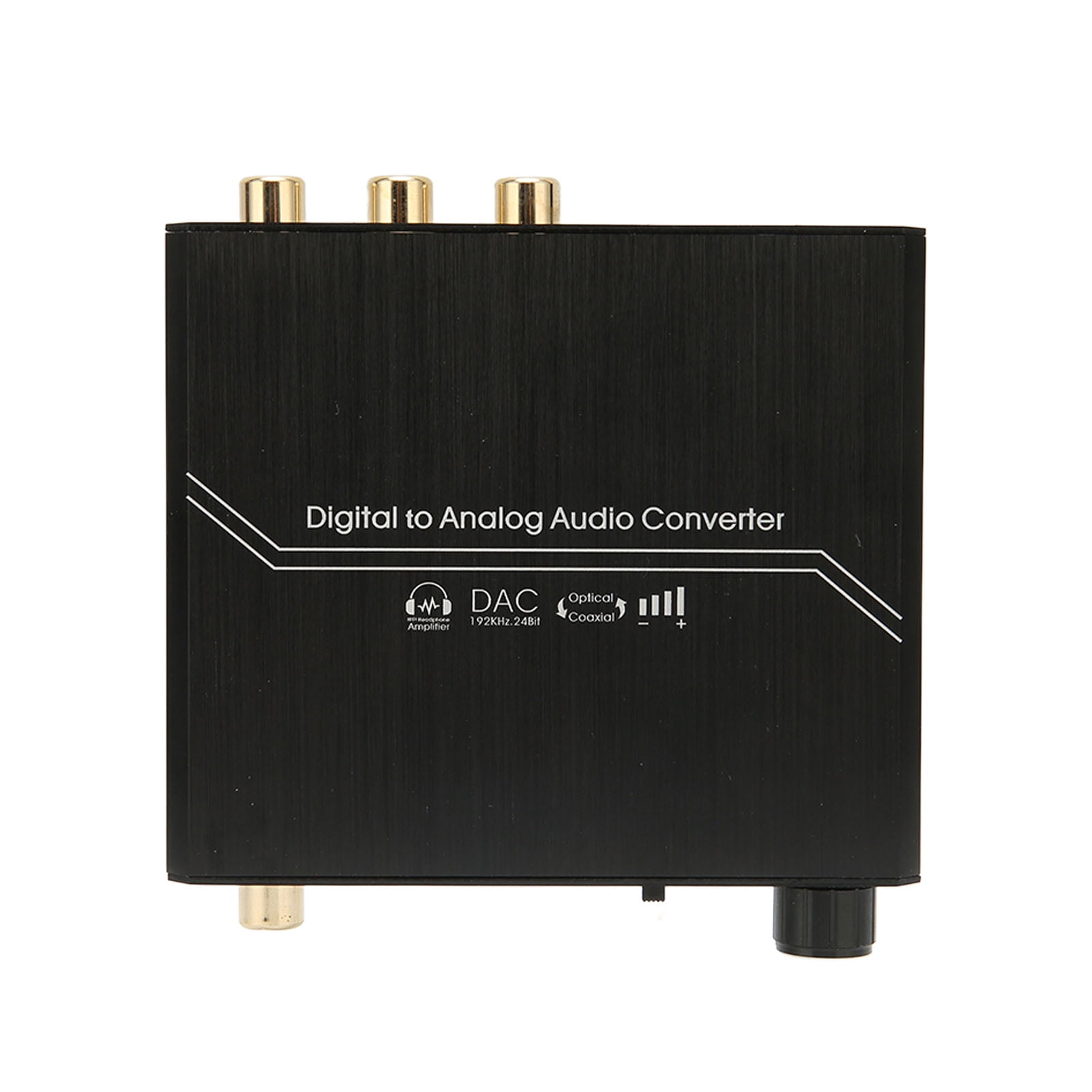 Digital To Analog Sound Converter, 192KHz DAC Converter Portable With ...