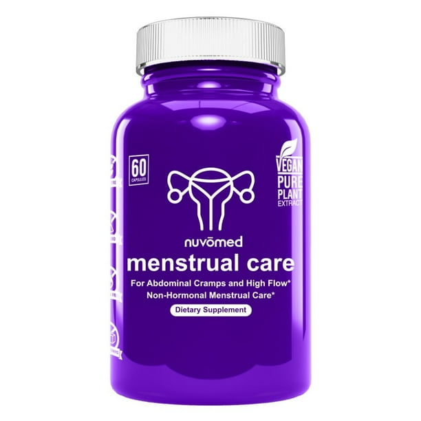 Nuvomed Non-Hormonal Menstrual Care Capsules Dietary Supplement 60 ... Nuvomed Non-Hormonal Menstrual Care Capsules Dietary Supplement 60 ...