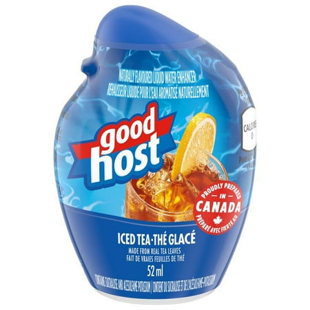 GOOD HOST Iced Tea Naturally Flavoured Liquid Water Enhancer 52 ml, 52 ...