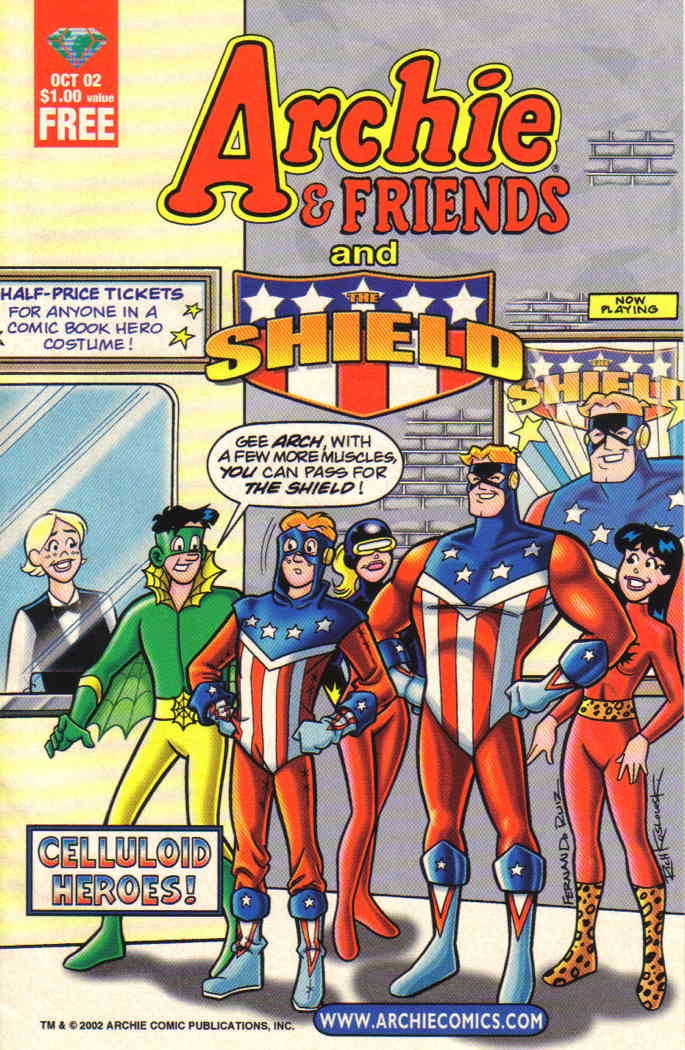 Archie And Friends and the Shield #1 VF ; Archie Comic Book - Walmart.com