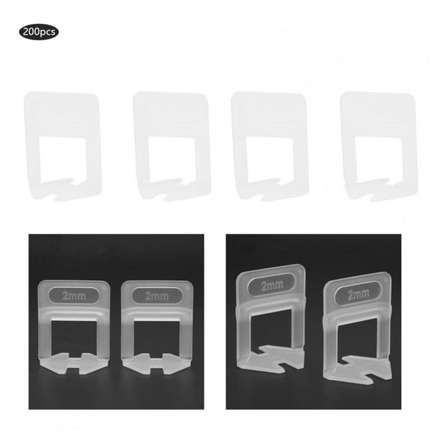 Flooring Tiling Tool,200Pcs 2mm Flooring Tiling Floor Leveler Tile ...