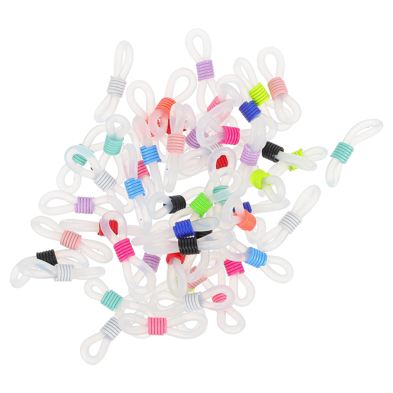 Ends Eyeglasses Chain Ends Rubber Eyeglass Holder Holding Eyewear ...