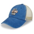 Best Cat Dad Ever Dark Blue Baseball Cap for Men Women, Adjustable ...