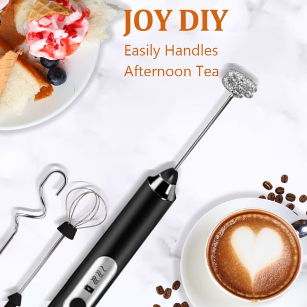 Lutabuo Coffee Milk Drink Egg Mixer Stainless Steel Foamer Whisk ...