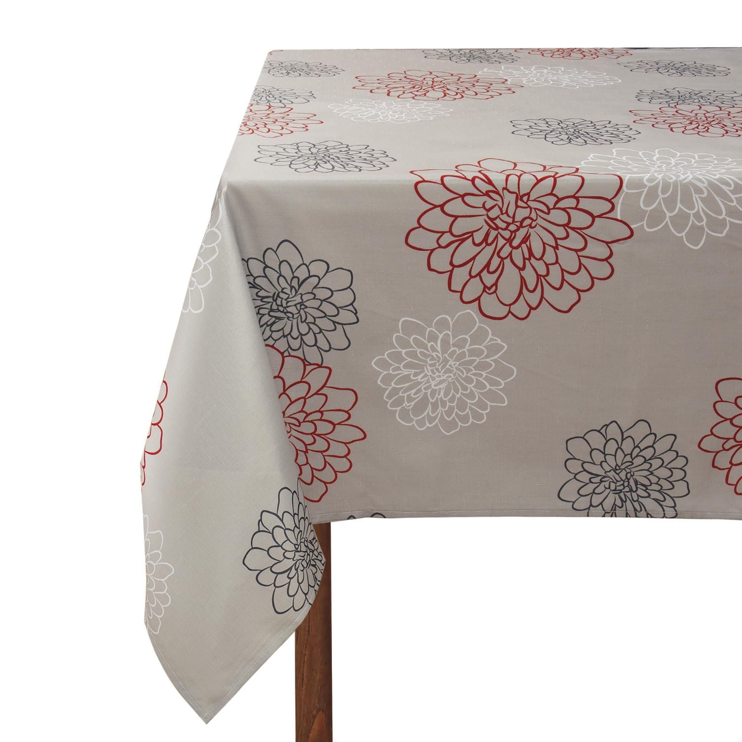 Click here for Hometrends Fabric Tablecloth 60 In X 102 In prices