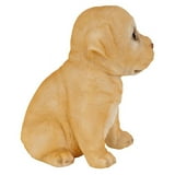 Design Toscano Yellow Lab Puppy Partner Collectible Dog Statue ...