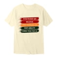 Black History Month T-Shirt for Men, Women & Kids | Inspirational Short ...