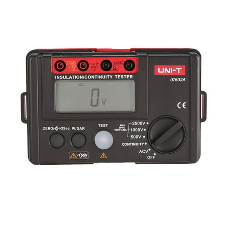 Megger Meter UNI-T UT502A Digital Insulation Resistance Tester 500 ...