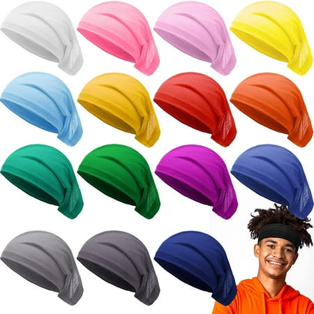16 Pieces Unisex Dreadlock Cap Spandex Loc Cap Elastic Dread Durag Tube ...